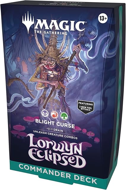 MTG : Lorwyn Eclipsed - Deck Commander Blight Curse | Logigames-shop
